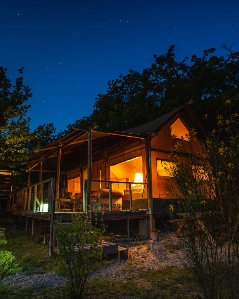 Glamping Le Camp en Tarn-et-Garonne : luxe et nature en Gorges de l ...